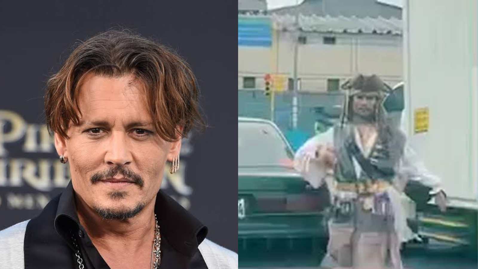 Johnny Depp's Jack Sparrow Gets A New Face On The Street. Twitter Says ...