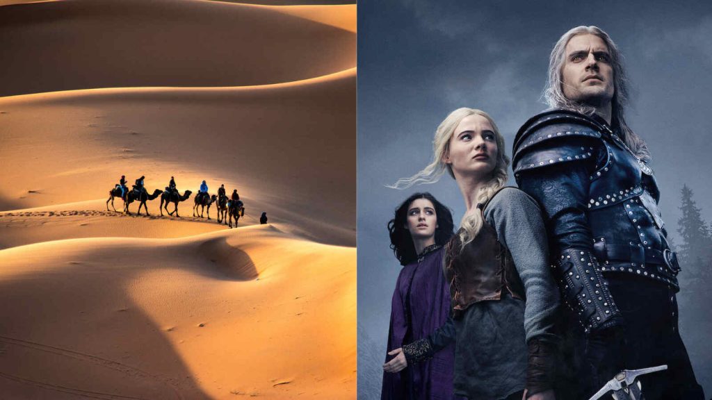 The Witcher Season 3 Films An Iconic Ciri Scene In The Sahara Desert ...