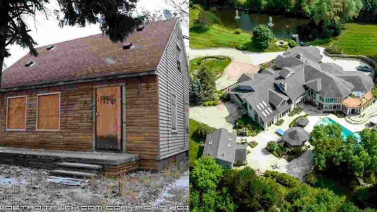 Rags To Riches: Celebrity Houses Before And After They Found Fame
