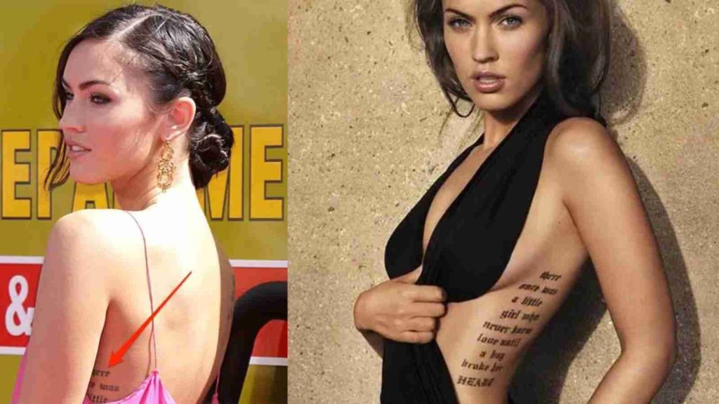 How Many Tattoos Does Megan Fox Has? What Do They Mean?