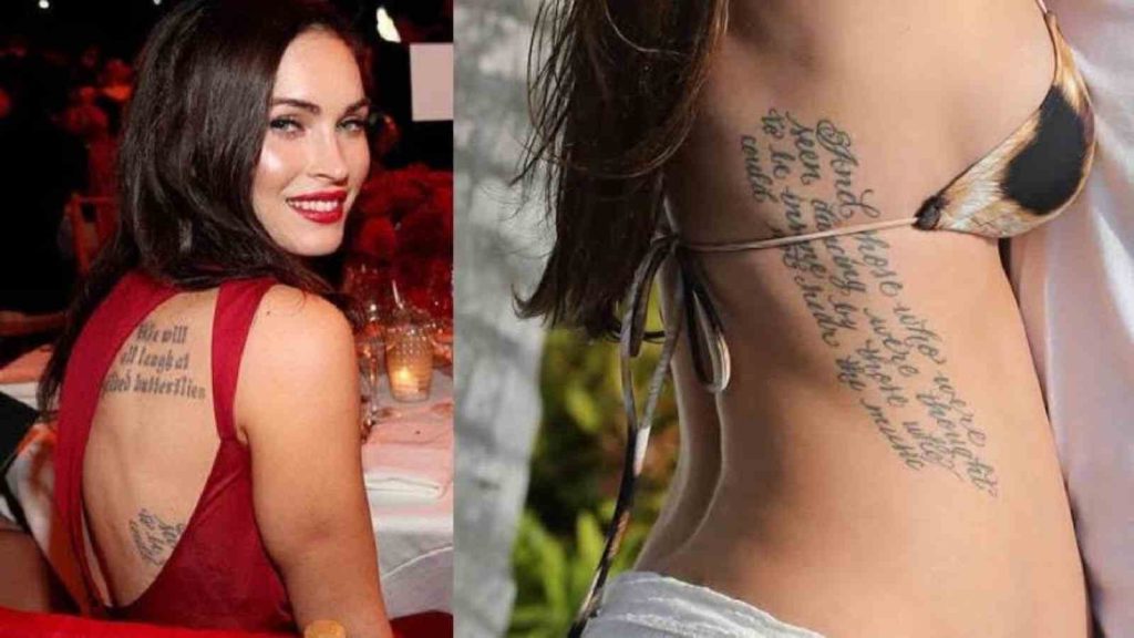 How Many Tattoos Does Megan Fox Has? What Do They Mean?