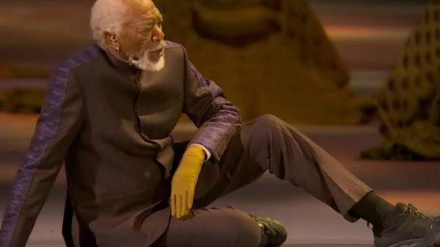 Morgan Freeman Wore One Glove To World Cup Opening Ceremony. Here's Why