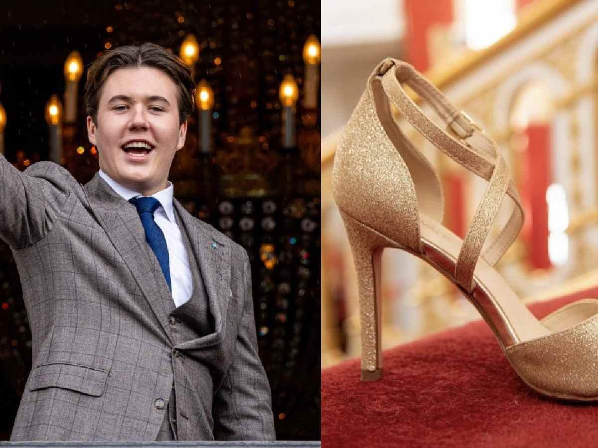 In Search For Cinderella! A Golden Stiletto Left Behind At Prince ...