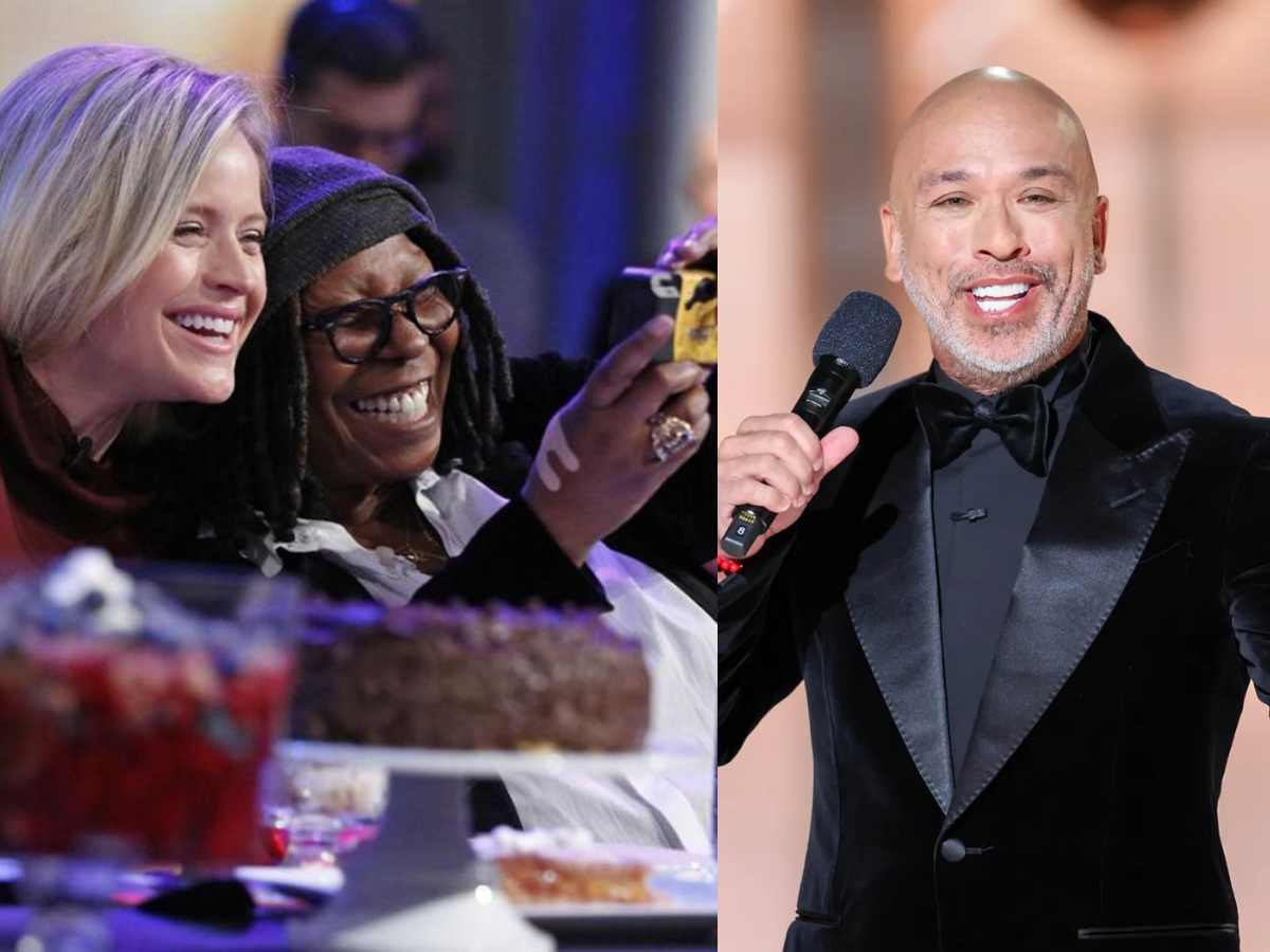 'The View' Hosts Whoopi Goldberg And Sara Haines Rush To Jo Koy's ...