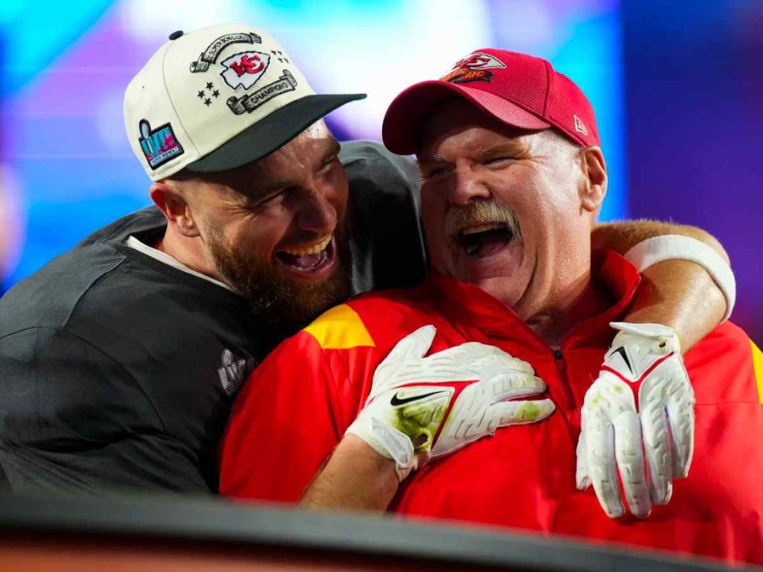 Kansas City Chiefs' Coach Andy Reid Reveals Travis Kelce Privately ...