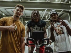 Patrick Mahomes' Jokes About Enjoying "Dad Bod" Season After His Shirtless Photo Goes Viral