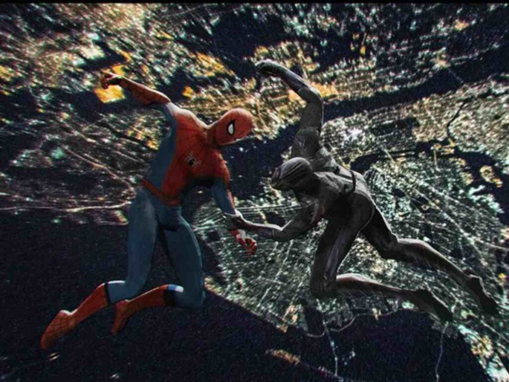 'Madame Web': Concept Art Shows A Fight Between Spider-Man And Ezekiel Sims