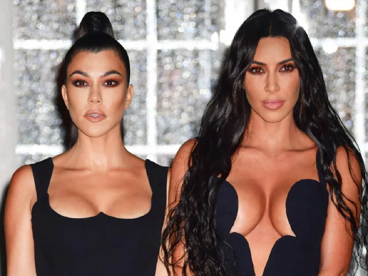 "My Earring's Gone!": Kourtney Kardashian Pokes Fun At Sister Kim's Infamous Diamond Earring ...