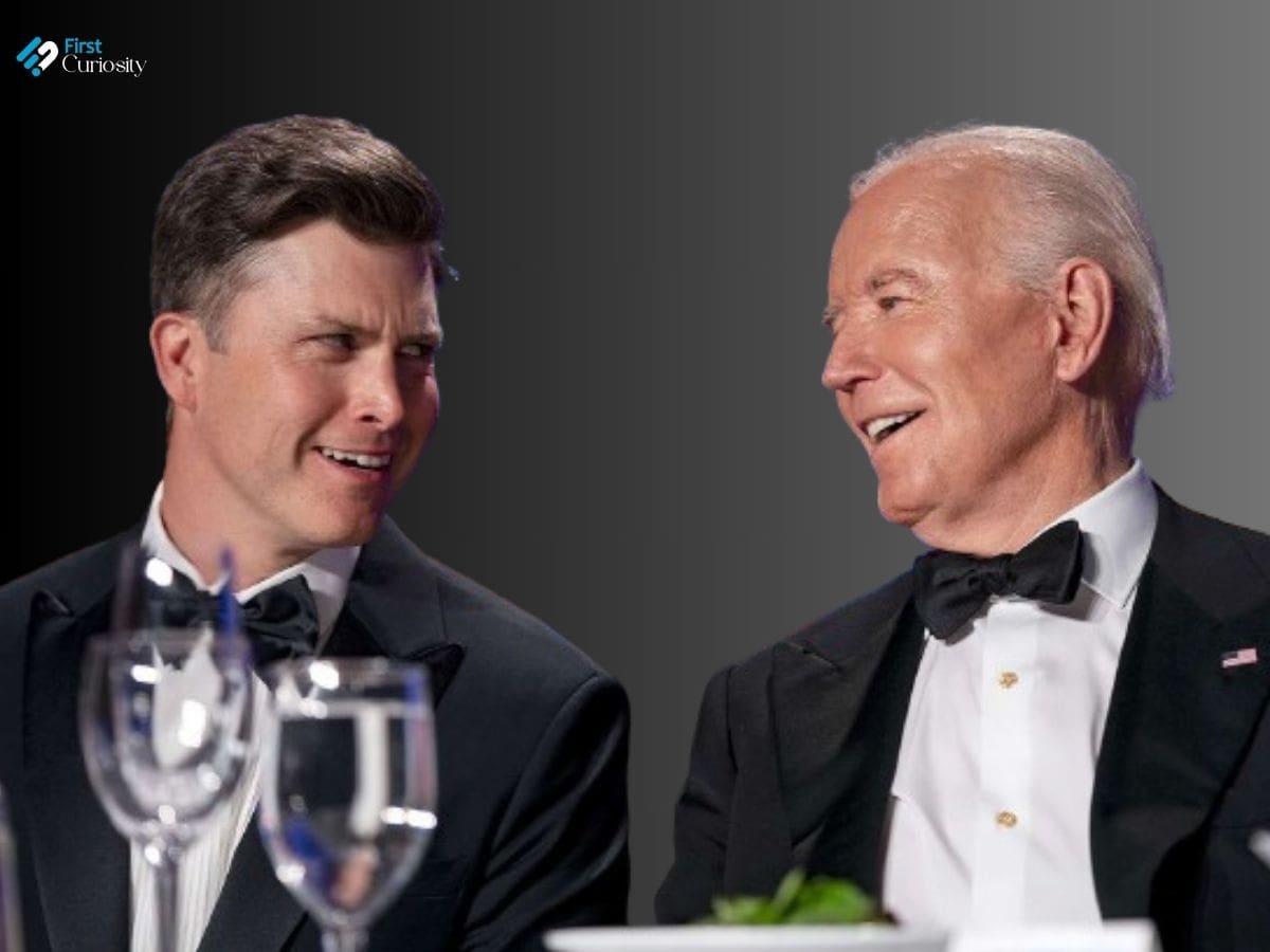 Colin Jost Roasts Joe Biden At White House Correspondents' Dinner With ...