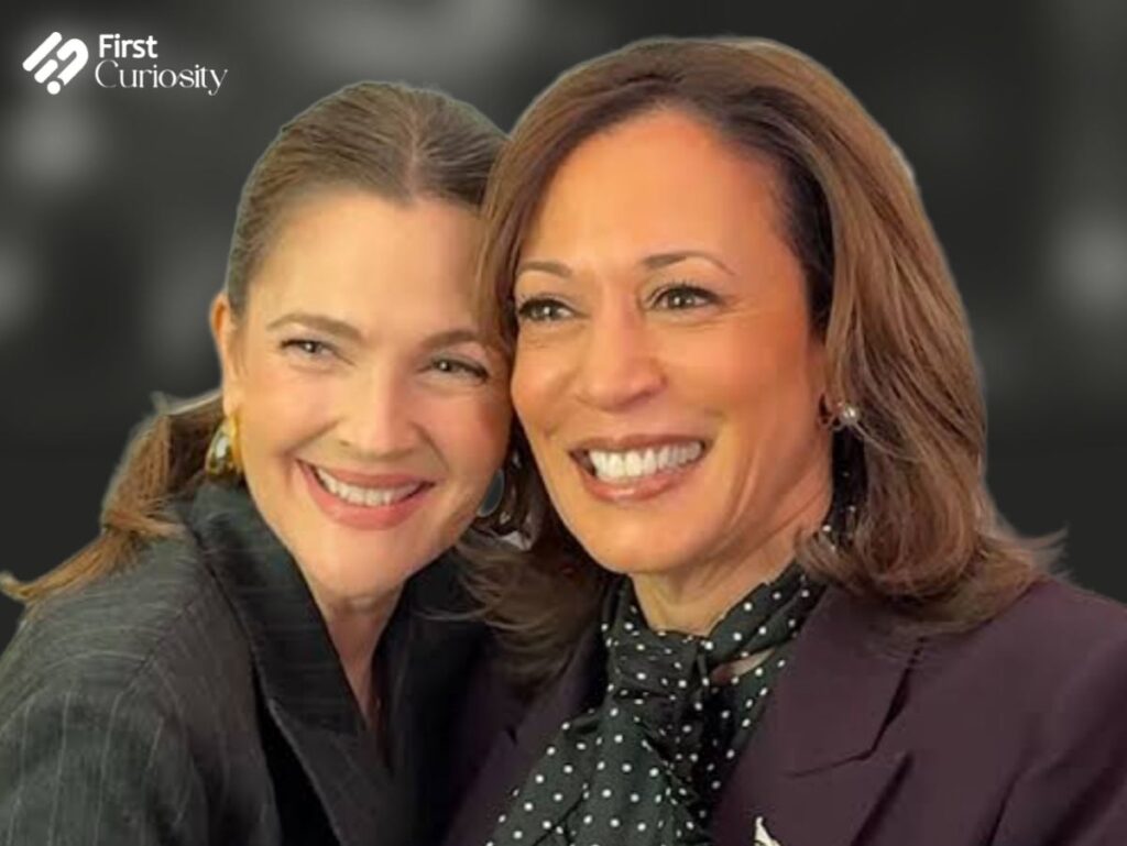 Drew Barrymore's "Momala Of The Country" Comment On Kamala Harris ...