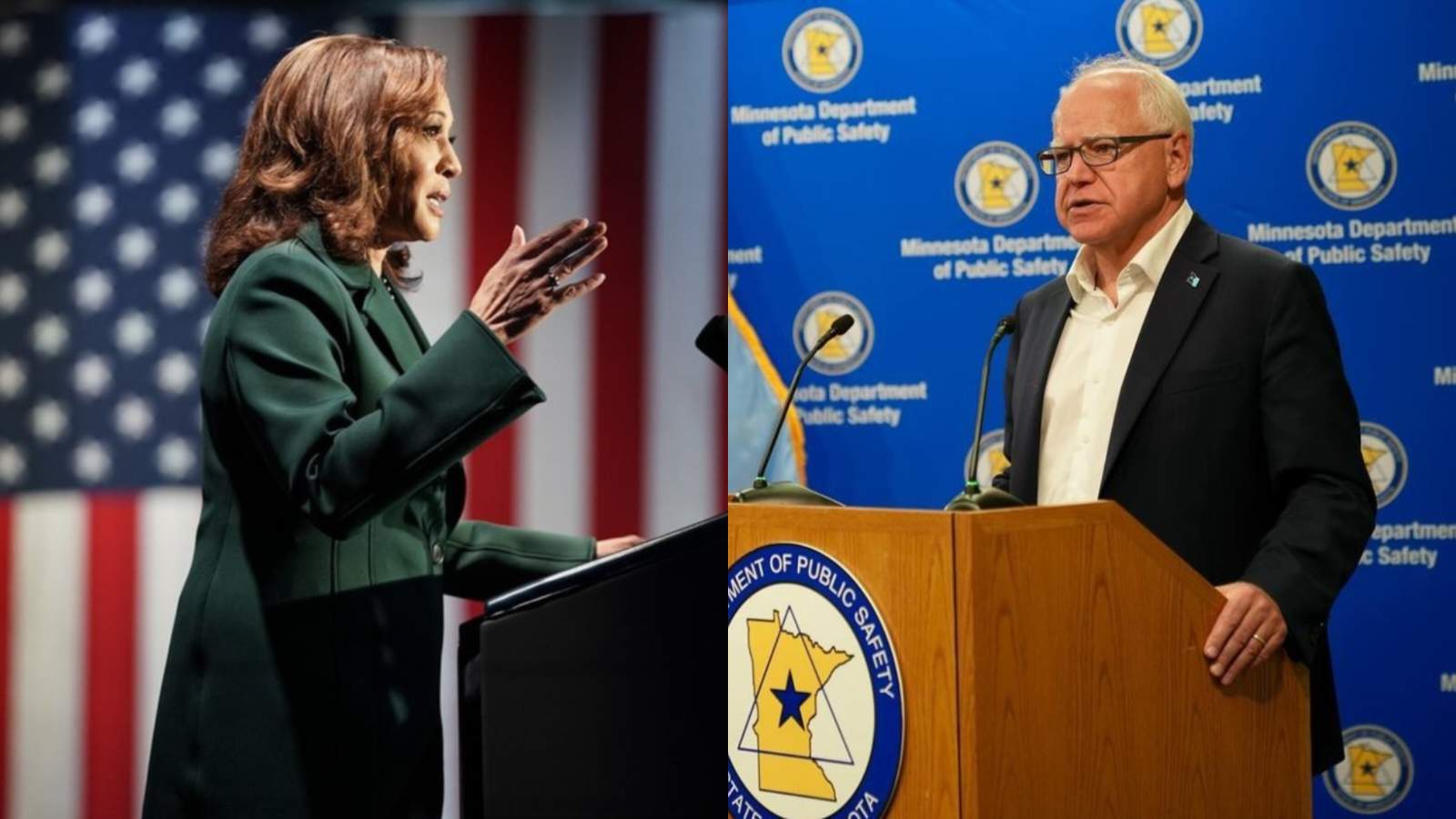 Kamala Harris Chooses Minnesota Governor Tim Walz As Her Running Mate For Vice President