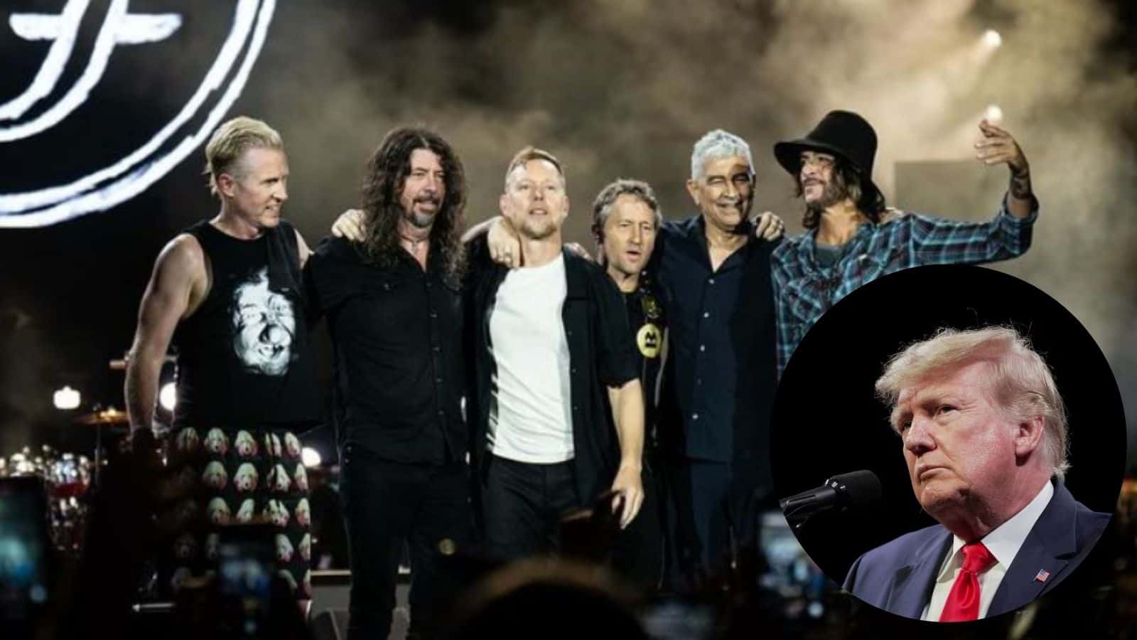 Donald Trump Under Fire For Using Foo Fighters' Song For His Campaign ...