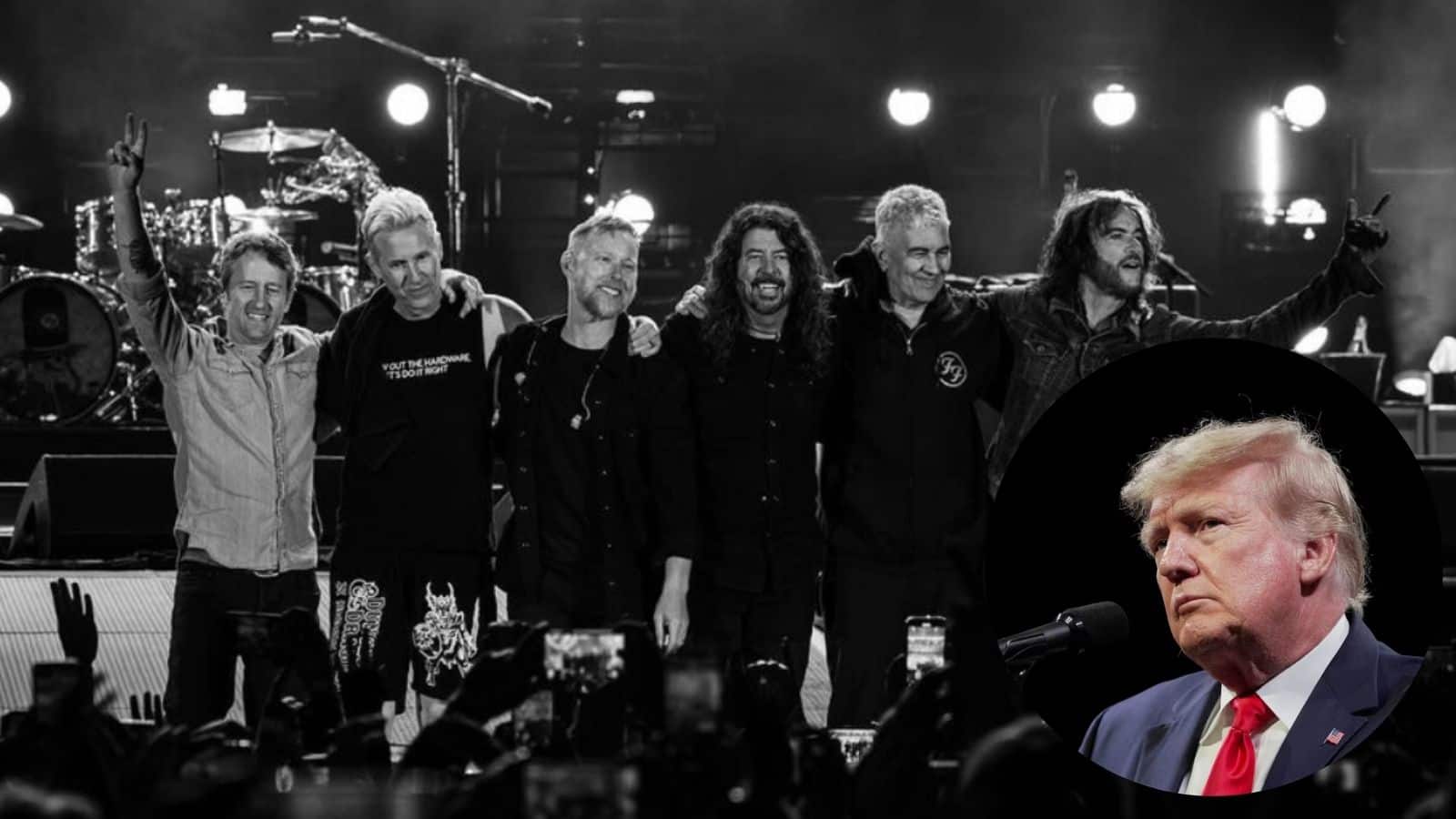 Donald Trump Under Fire For Using Foo Fighters' Song For His Campaign ...