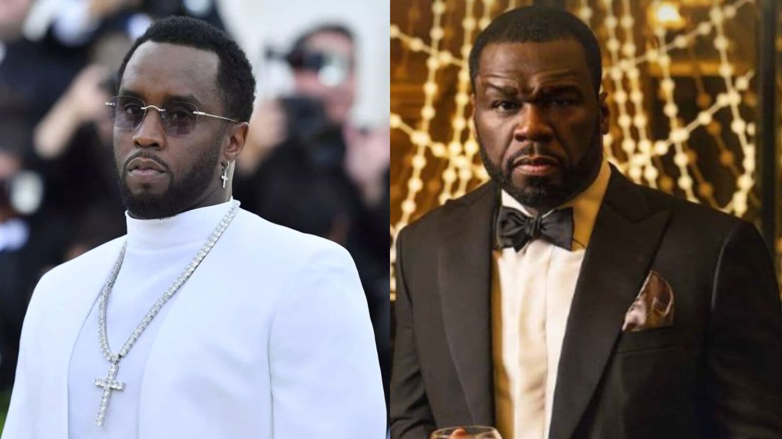 50 Cent Shades Sean Diddy After FBI Seized Baby Oil And Lube From ...