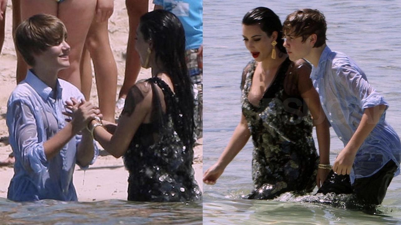 Kim Kardashian Breaks Silence On Awkward Photoshoot With Teen Justin Bieber That Should’ve ...