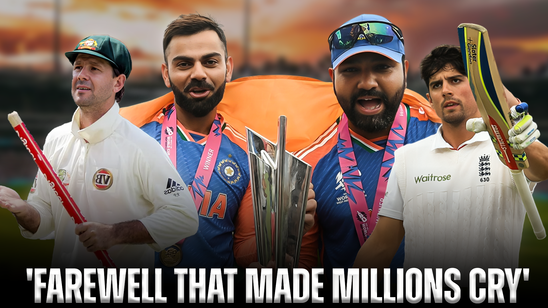 15 Most Emotional Farewell Matches Ever in Cricket History - FirstCuriosity