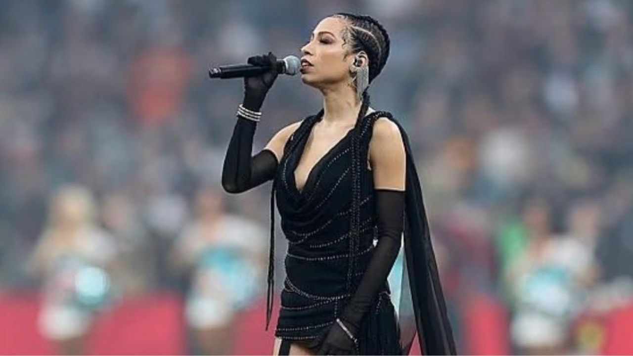 Karina Pasian Responds To Criticism Over Bold Outfit After Spain Anthem ...