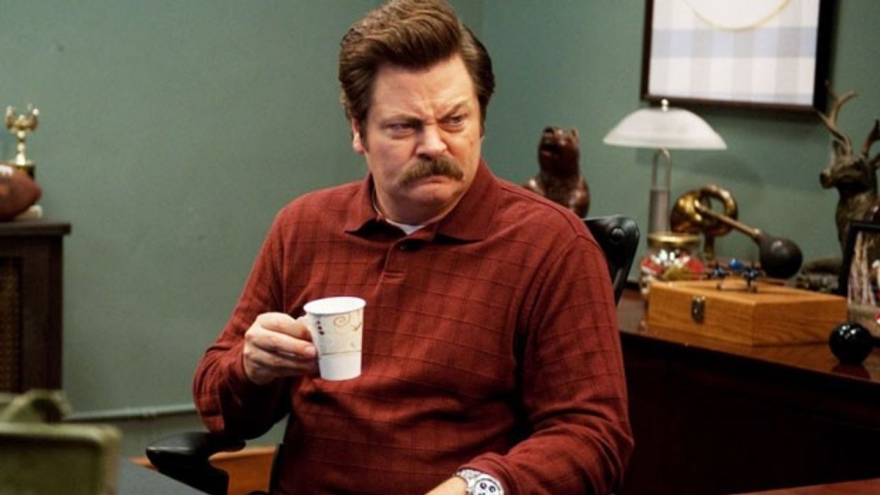 The Real Person Behind 'Parks And Recreation's Iconic Libertarian, Ron ...
