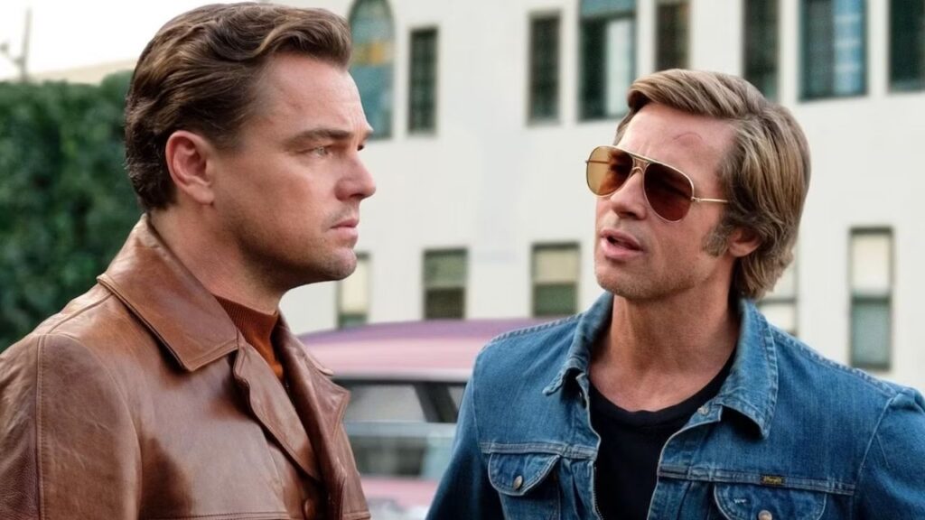 Brad Pitt Thought Leonardo DiCaprio's Parents Were Extras in 'Once Upon ...